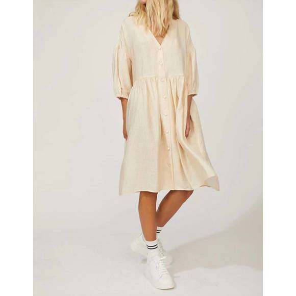 Just Female | Dresses | New Just Female Ideal Dress In Vanilla Cream ...